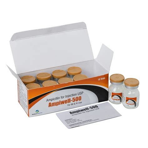 Ampiwell 500 Ampicillin Injection 500 Mg At ₹ 10 Piece In Surat Id