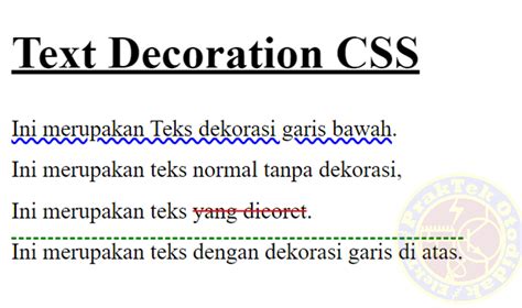 Belajar CSS Mengatur Format Text Dengan CSS
