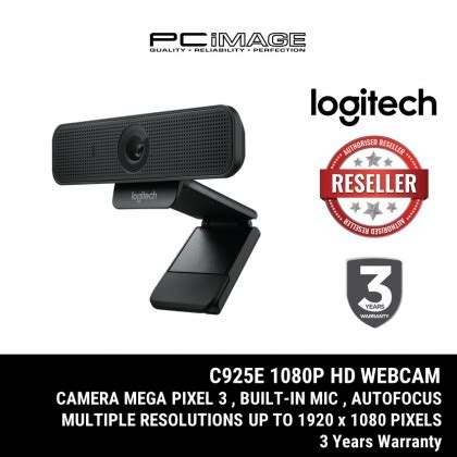 Logitech C E P Hd Webcam For Hd Video Streaming Pcimage Malaysia