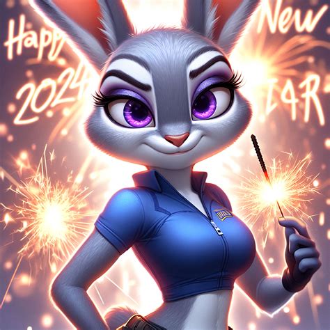 Judy Hopps Happy New Year By Lolebu On Deviantart