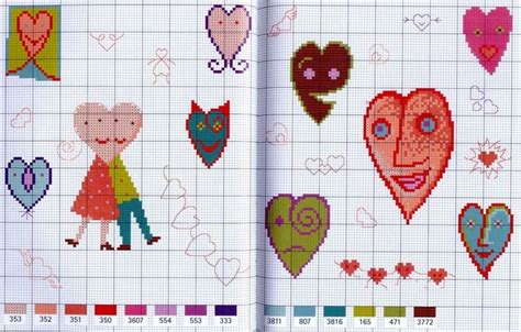 Пин от пользователя Suzars на доске дд Вышивка Валентинки Иллюстрации