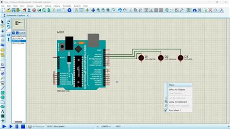 Simulasi 3 Led Blink Menggunakan Proteus Microcontroler Dan Plc Youtube