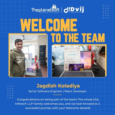 Theplanetsoft On Linkedin Welcomeaboard Newteammember