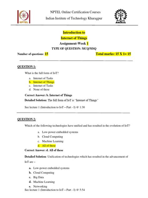 iot assignment 1 solution pdf pdf internet of things computer network