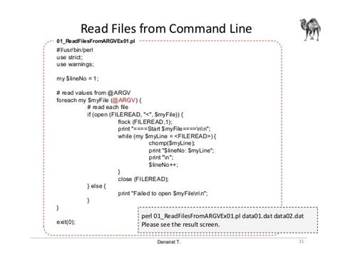 perl for system automation 01 advanced file processing