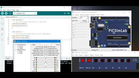 Picsimlab Arduino Uno Youtube