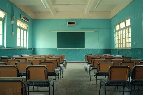 Classroom Classroom Architecture Furniture Premium Photo Rawpixel