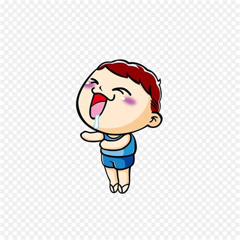 卡通馋嘴小男孩素材png图片素材下载图片编号qezpjeza 免抠素材网