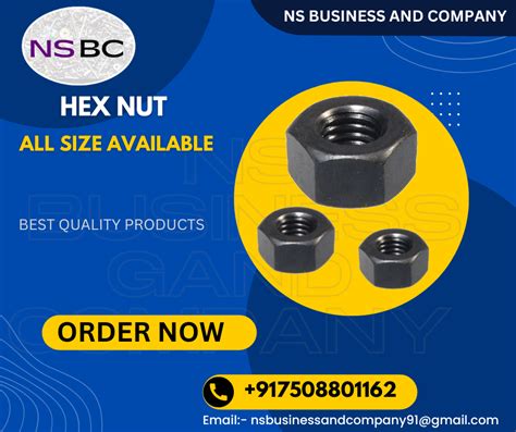 Nut Bolt Pluging Hex Nuts At Rs 72 Kg In Ludhiana Id 2851234783855