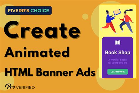 Design Html Banner For Your Ads Campaigns Animated Banner By Missep Fiverr