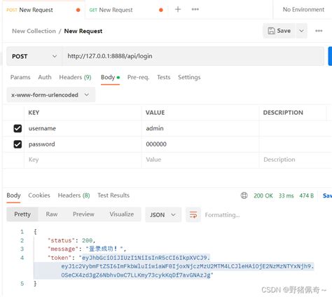前后端的身份认证 Jwt认证后端认证 Csdn博客
