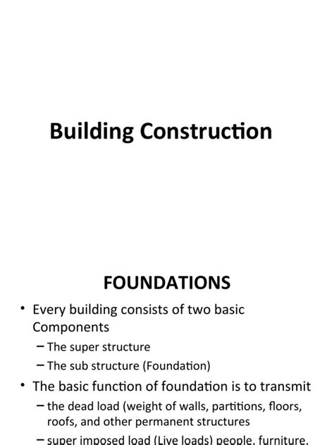 building construction lecture note 2 pdf deep foundation window