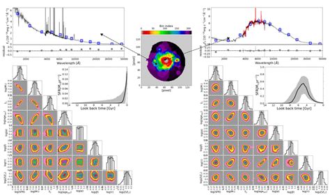 Examples Of Fitting Results Using Mcmc For Two Spatial Bins Of The Ngc