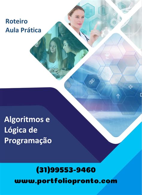 Aula prática Algoritmos e lógica de programação Portfolio Pronto
