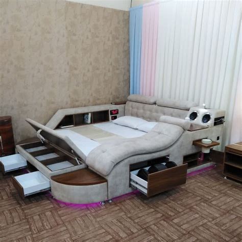 خرید و قیمت سرویس خواب مدل السا تخت آپشنال دارای ماساژور پا گردن ریلکسی