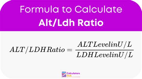 Altldh Ratio Calculator