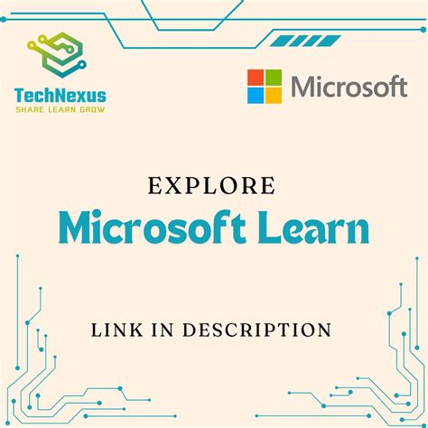 Tech Nexus On Linkedin Microsoft Microsoftlearn Skilldevelopment