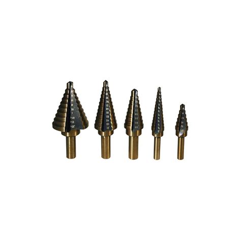 Atd Tools 5pc Step Drill Bit Set Drill Bits Auto Body Toolmart