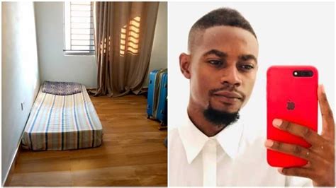 Man Causes Stir With His 1 Room Apartment Where Hes Starting Life