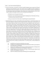 PART A ENTITY RELATIONSHIP MODELING Pdf PART A ENTITY RELATIONSHIP MODELING 1 Assume You Have