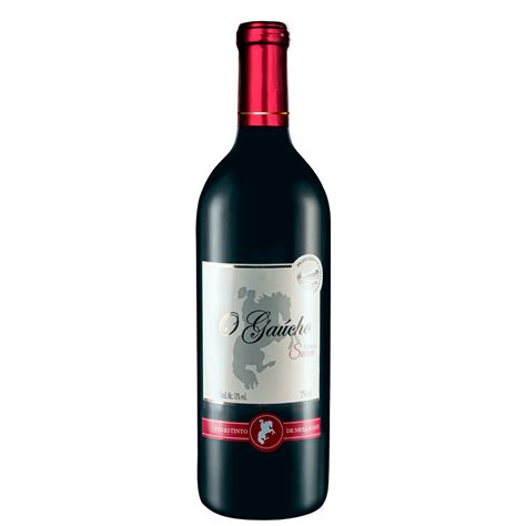 Vinho Tinto Suave O GaÚcho 750 Ml