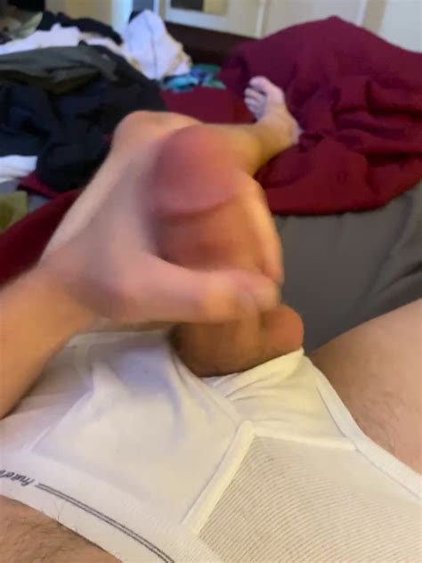 Jacking Off In Tighty Whities