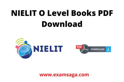 Nielit O Level Books Pdf Download Examsaga