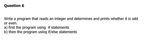 solved write a program that reads an integer and determines