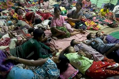 In Paletwa Township Thousands Uprooted By Fighting Development Media