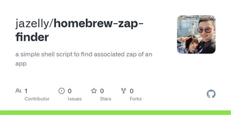 GitHub Jazelly Homebrew Zap Finder A Simple Shell Script To Find
