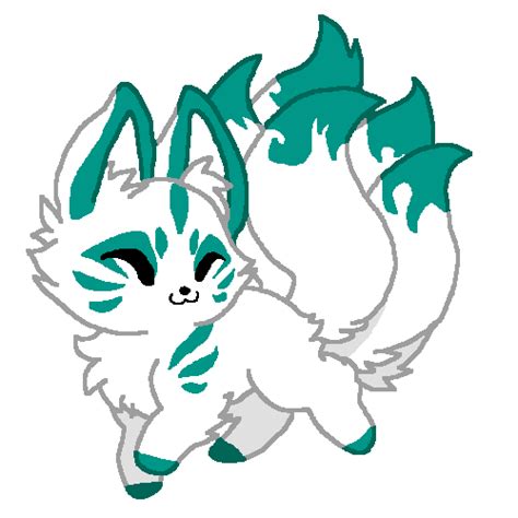 Pixilart Kitsune Fox Base By Victoria2134