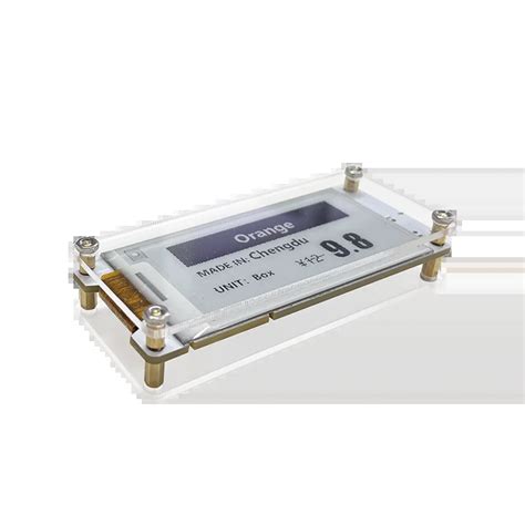 Heltec Meshtastic Lora Smart Price Tag E Ink Display With Esp32 And Lora Black And White Png