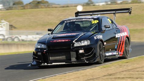 Time Attack Advan Nissan Gt Rs Youtube