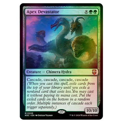 Magic The Gathering Modern Horizons 3 Commander Apex Devastator