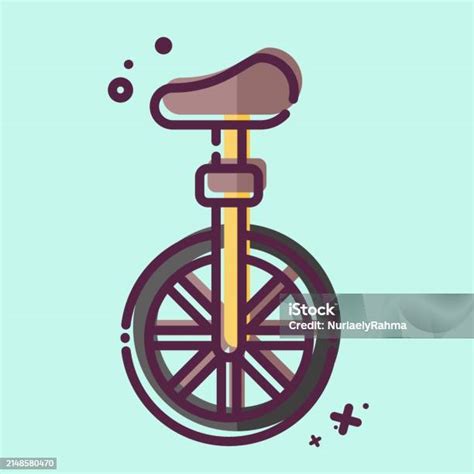 아이콘 외발 자전거 퍼레이드 기호와 관련이 있습니다 Mbe 스타일 심플한 디자인 일러스트레이션 7월에 대한 스톡 벡터 아트 및 기타 이미지 Istock