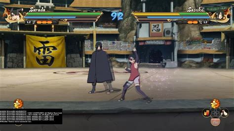 Sarada Vs Sasuke Youtube