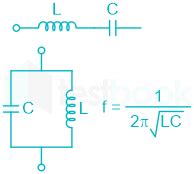 Solved In An Lc Circuit The Values Of L And C Are 50 ×