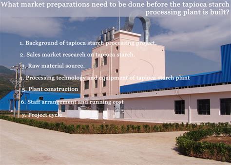 What Market Preparations Need To Be Done Before The Tapioca Starch