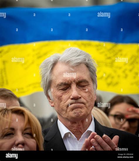 Washington Dc April 25 2023 Former Ukrainian President Viktor