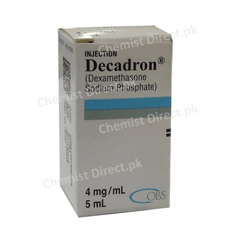Decadron 4mg 5ml Injection Chemistdirectpk