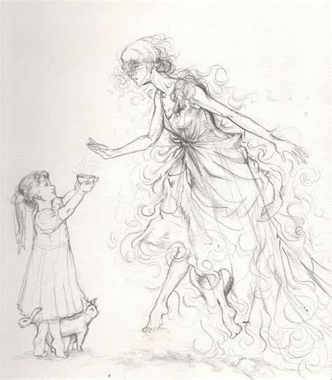 Lady Ghost By Chazkeats On DeviantART Ghost Drawing Drawings Digital Art Beginner