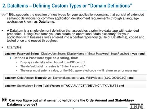 Ppt Mastering Egl Dataitems Definitions And Best Practices