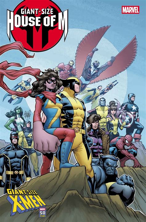 Giant Size X Men With Ms Marvel And Old Man Legion In July 2025