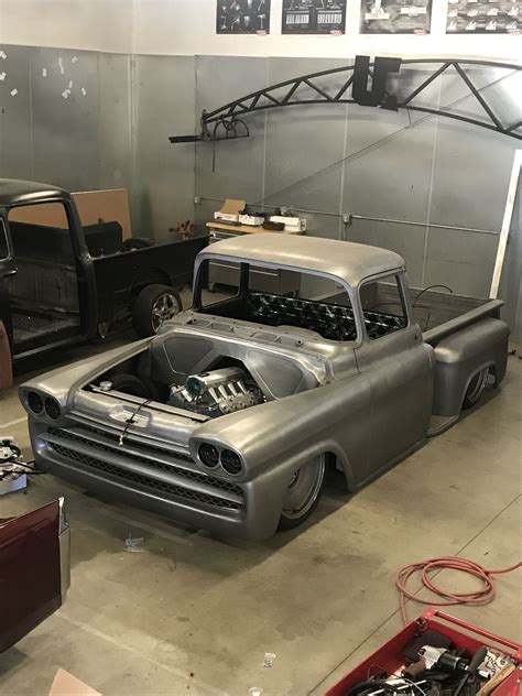 58 chevy apache built by unparalleled customs of lancaster ca motor truck chevy trucks