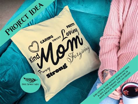 Mom Svg And Png Mothers Day Svg Mama Svg Digital Download Svg Etsy