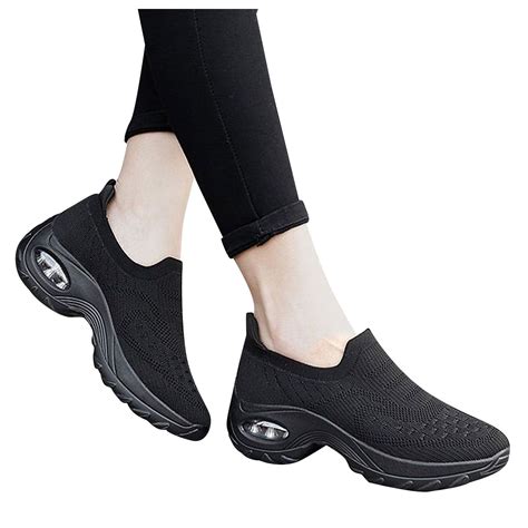 Guobioziy Women Walking Shoes With Arch Support Comfort Lightweight