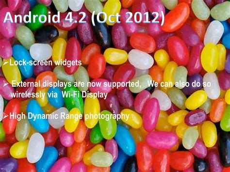 Android Versions Ppt