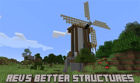 Rev s Better Structures структуры строения в мире игры