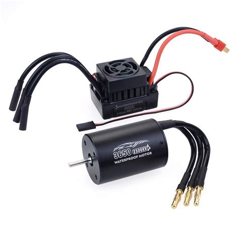 Surpass Hobby 60a Waterproof Brushless Esc 3650 Motor Surpass Hobby