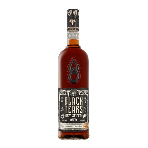 Black Tears Spiced Cuban Rum 1ltr Topdrinks